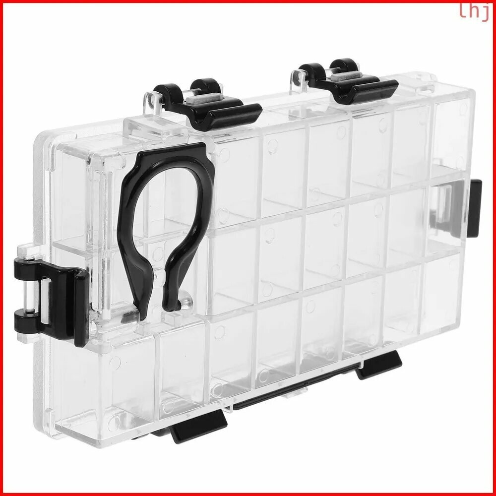 Самый популярный в 2025 годуПластиковая прозрачная коробка с 24 ячейками для увлажнённых красок, герметичная