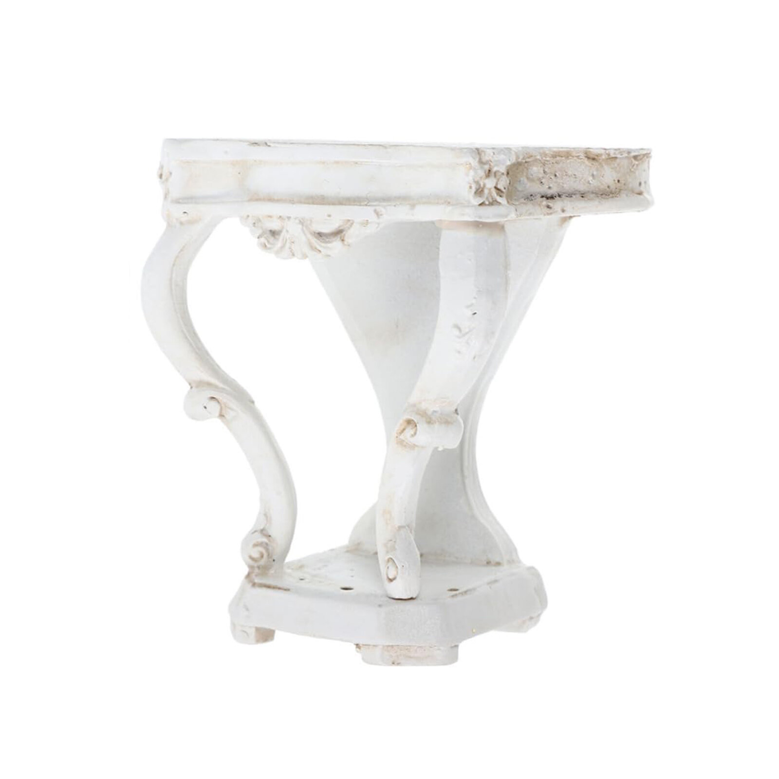 Реалистичная миниатюрная мебельная боковая столик для энтузиастов кукол 1/12