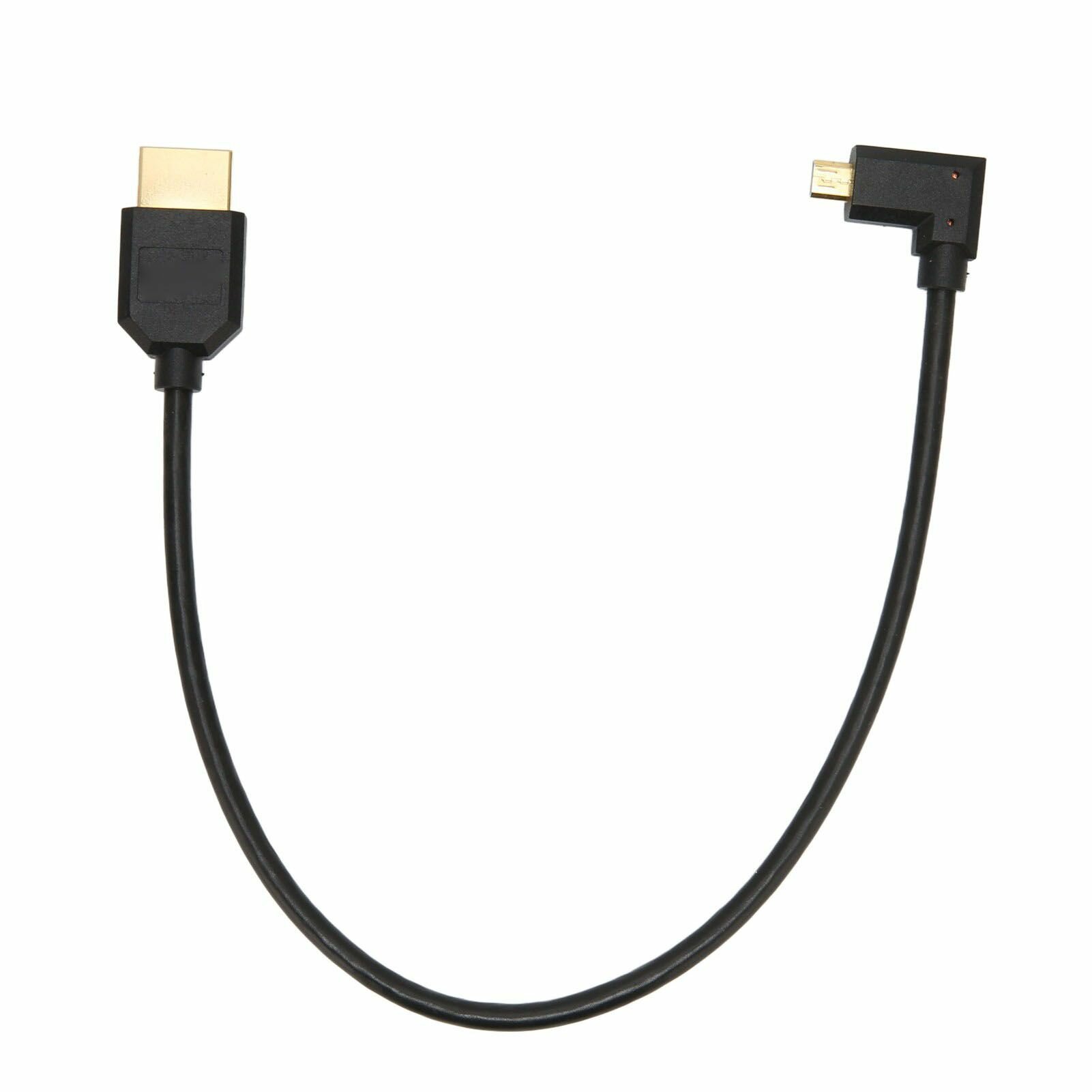 Кабель Micro HDMI-HDMI версии 2.1 4K120Hz 8K60Hz подключается прямо к правому локтю