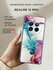 Чехол на Realme 12 Pro / Реалми 12 Про с принтом "Розовые разводы рисунок"