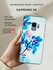 Чехол на Samsung Galaxy S9 / Самсунг Галакси С9 с принтом "Голубая орхидея"