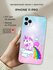 Чехол на Apple iPhone 11 Pro / Айфон 11 Про с принтом "Единорог какает"