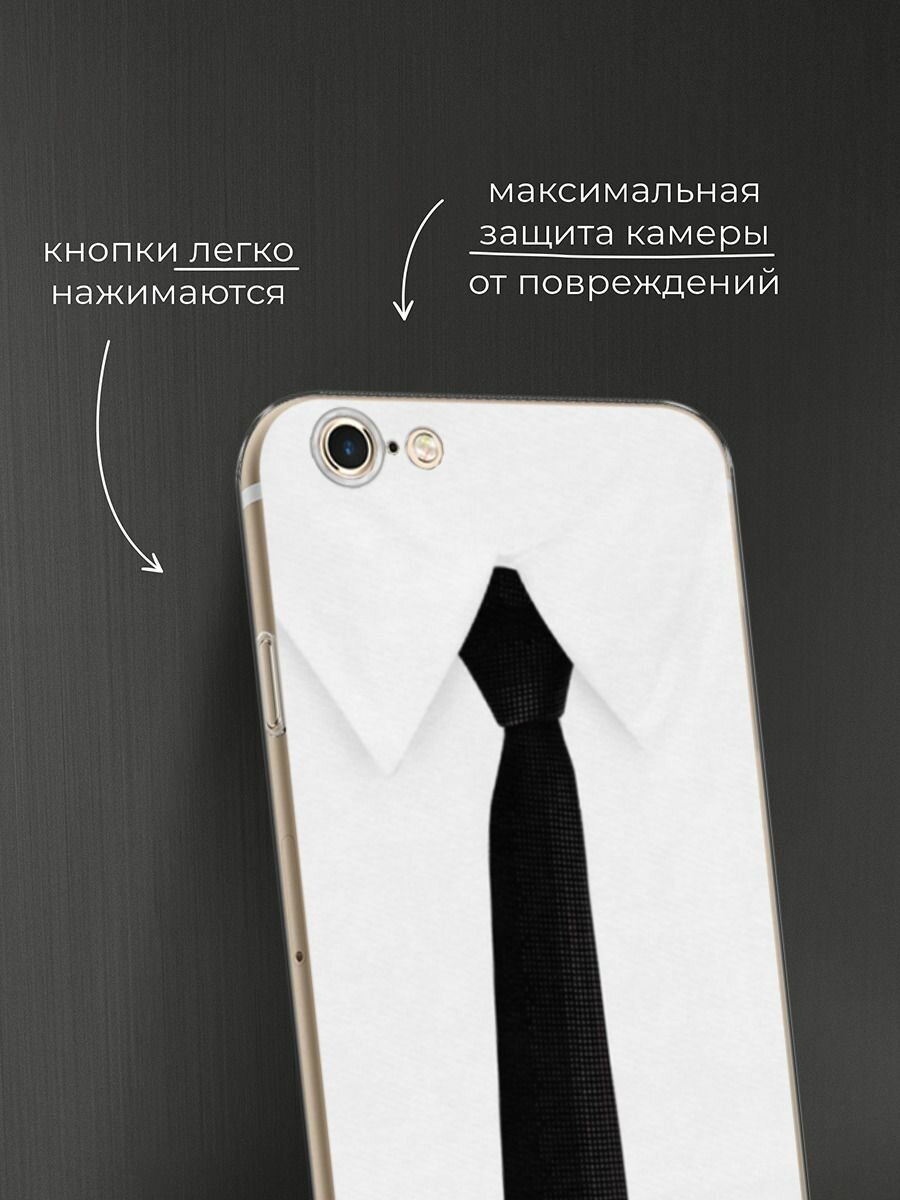 Чехол на Apple iPhone 6 Plus/6S Plus / Айфон 6 Плюс/Айфон 6С Плюс с принтом "Галстук" — фото 1
