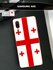 Чехол на Samsung Galaxy A02 / Самсунг Галакси А02 с принтом "Флаг Грузии"