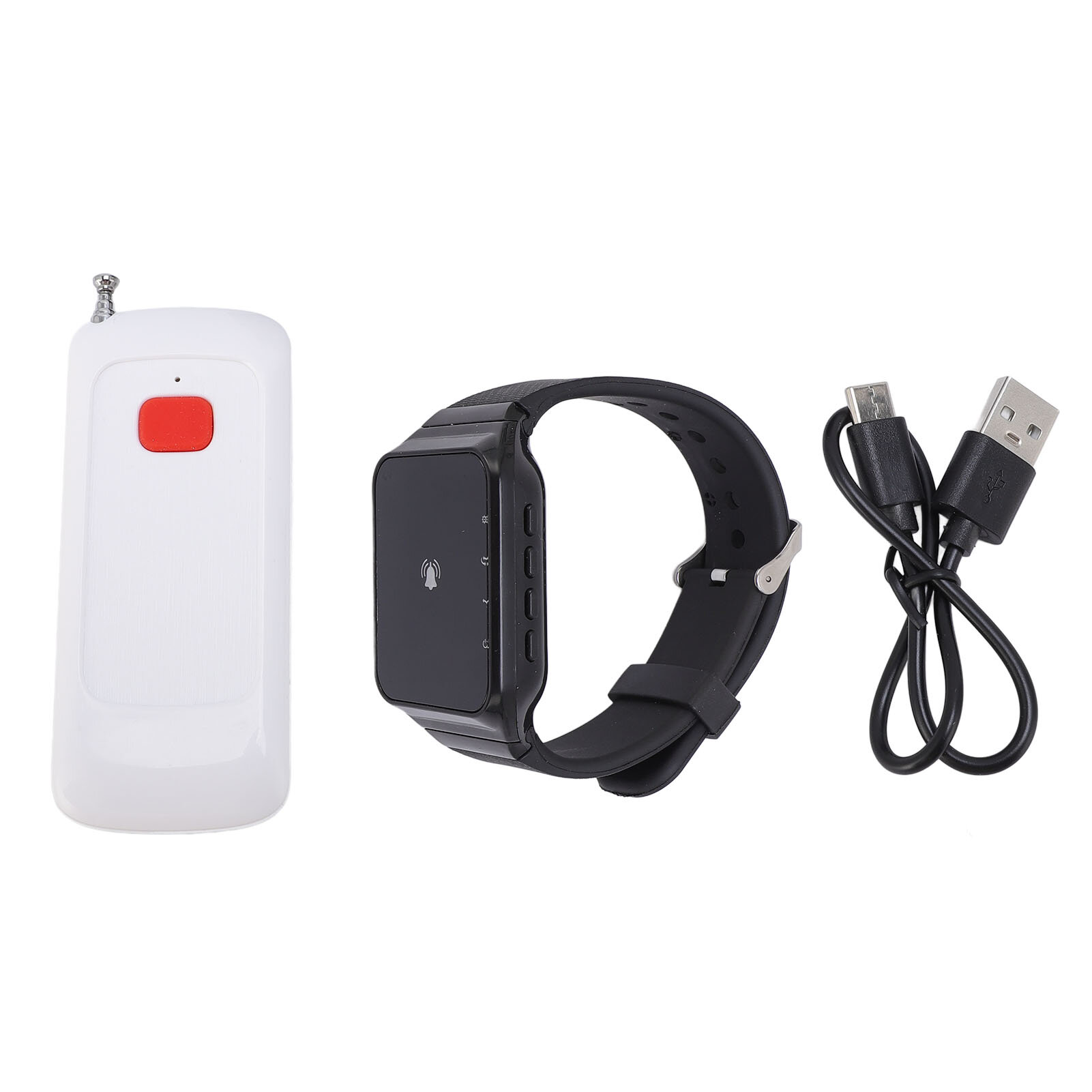 Беспроводная система связи 1 наручные часы-приемник-передатчик, водонепроницаемый пейджер IPX4