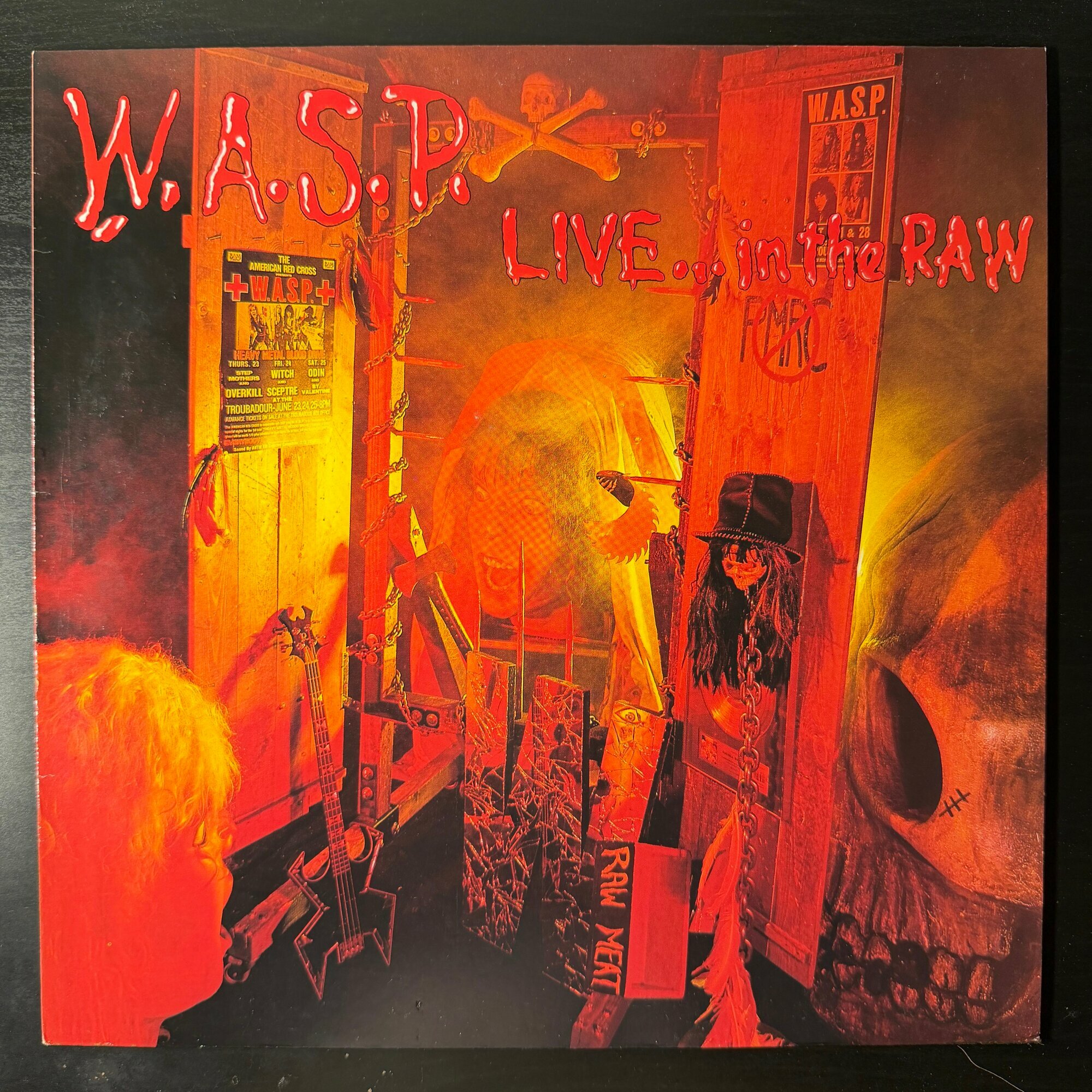 Виниловая пластинка W.A.S.P. Live. In The Raw (Европа)