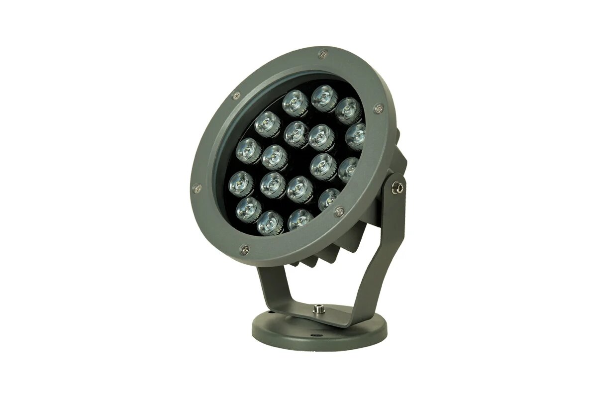 REXANT сдо-архитектор прожектор 20Вт 1600Лм 2700K 110-240В 2PIN 14° серый корпус 605-031