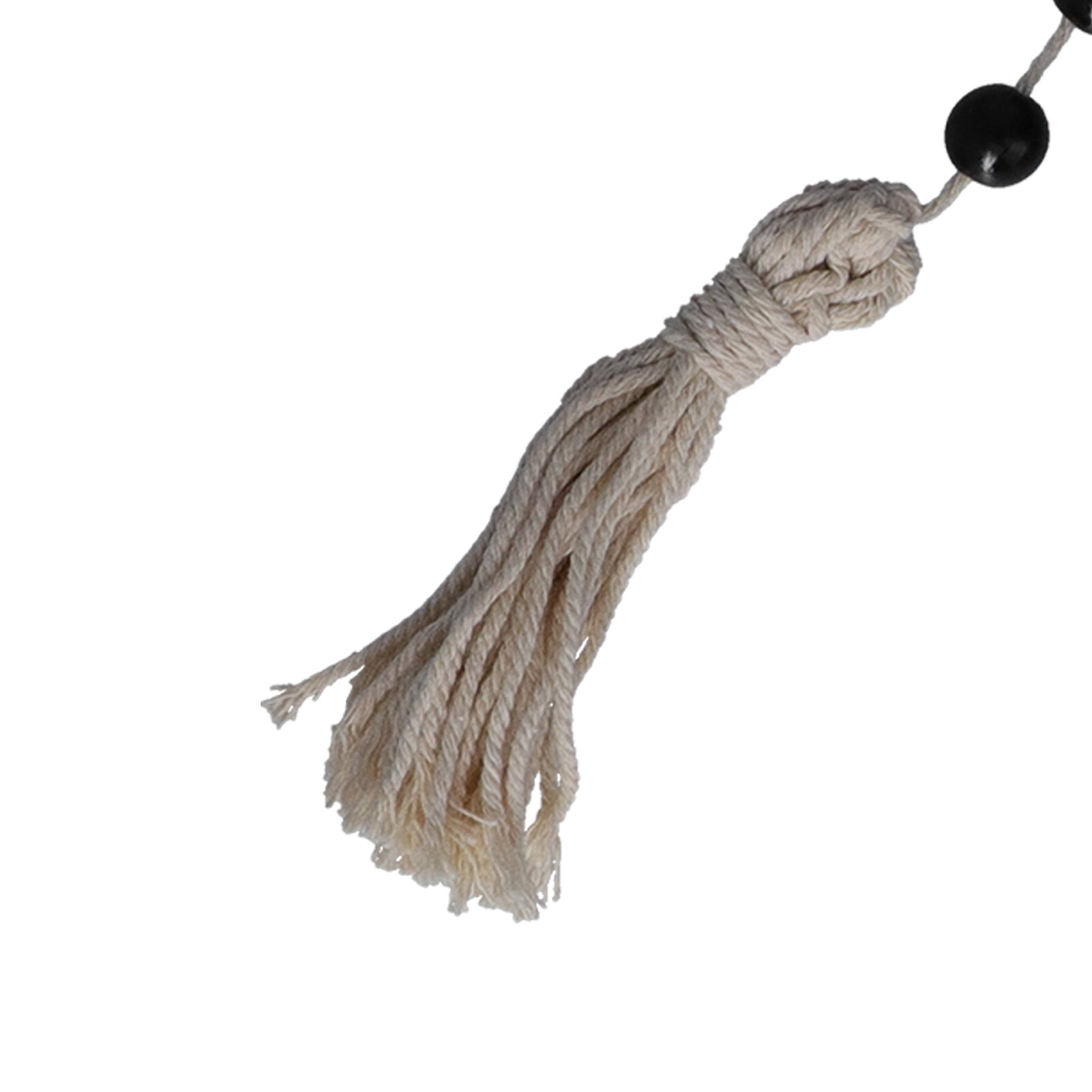 Черная деревянная гирлянда из бисера, деревянная бусина с кистями, веревка на Рождество, День независимости, Пасха