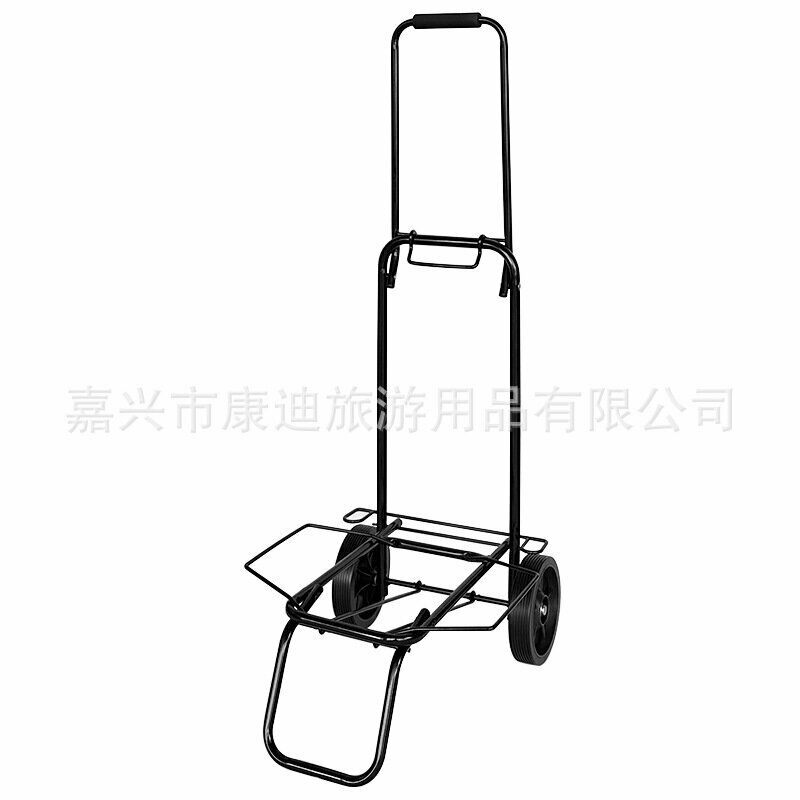 Тележка хозяйственная складная Rada Russia малая с металлическими колесами грузоподъемность 30кг с багажной резинкой