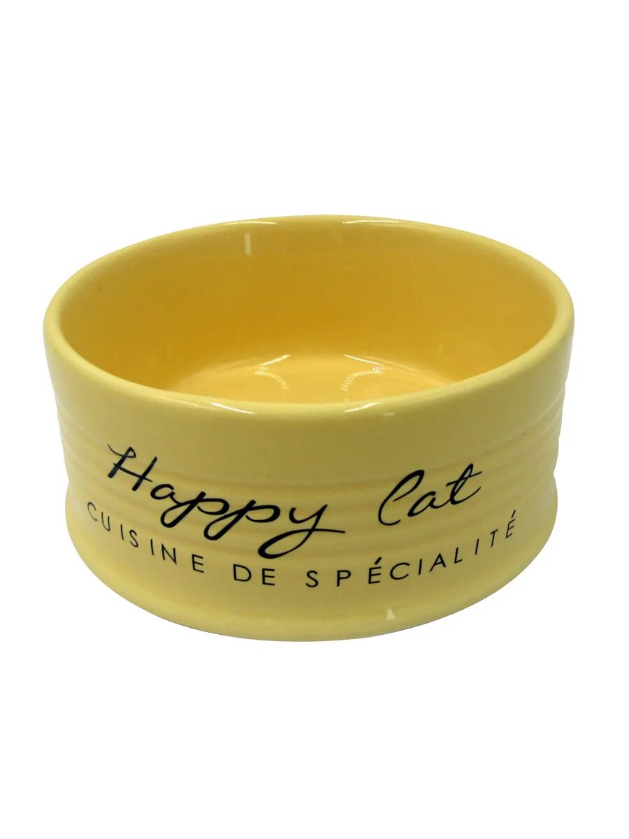 Миска для животных керамическая Happy Cat 300мл