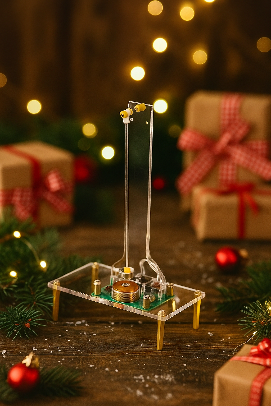 Набор для самостоятельной сборки и пайки (конструктор) "Электромагнитный маятник / Метроном" (. Н)