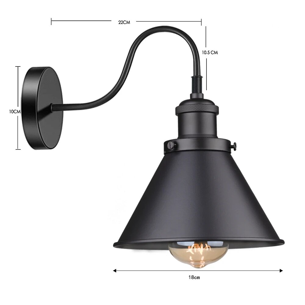 Настенный светильник ZHAOKE винтаж