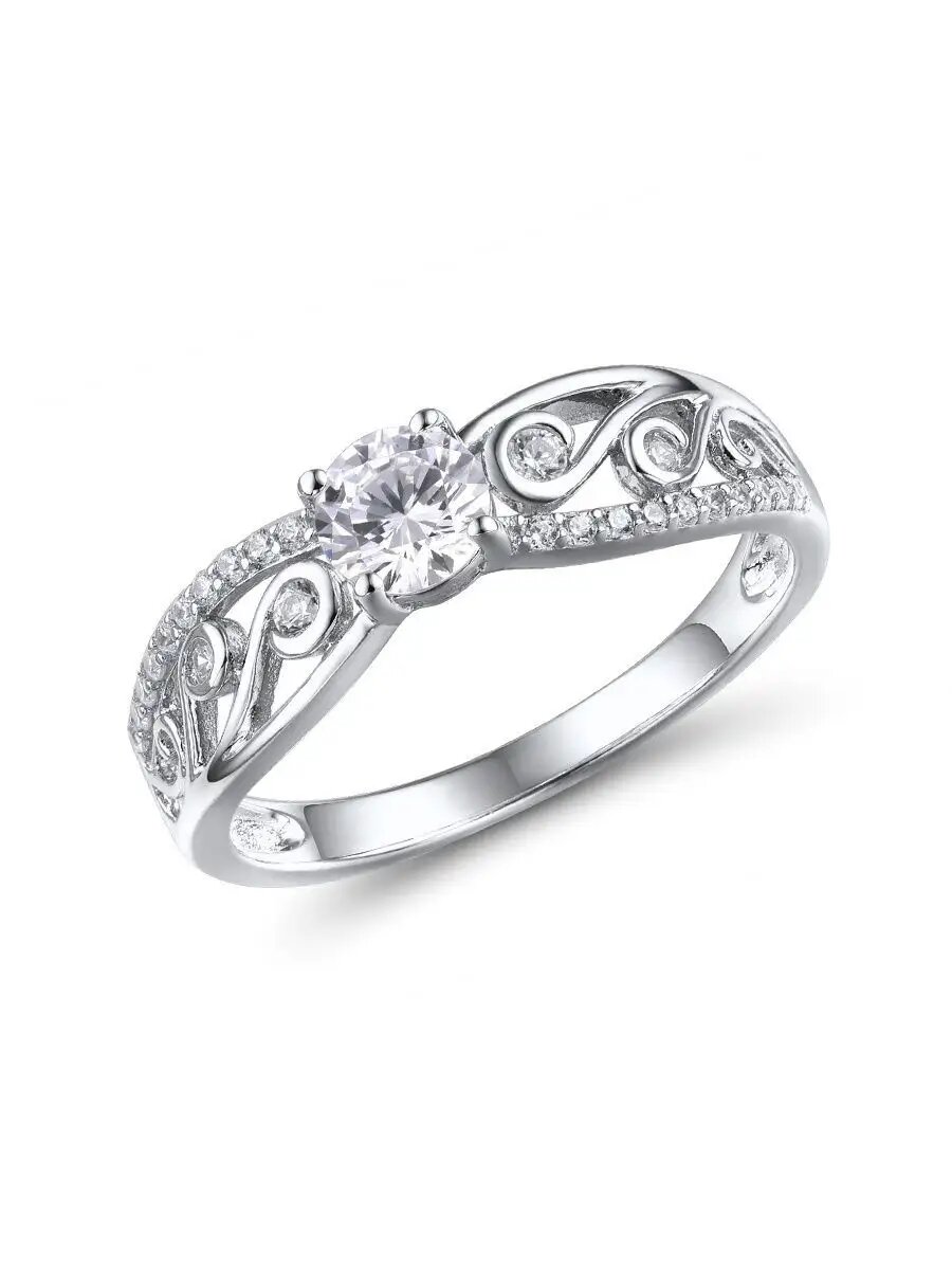 Кольцо, серебро, 925 проба