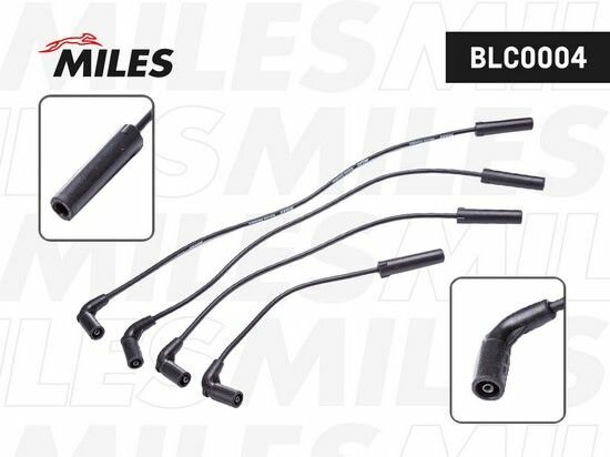 Высоковольтные провода зажигания Chance 1.3 (MEMZ-3071, ME307) 70 л. с, MILES BLC0004