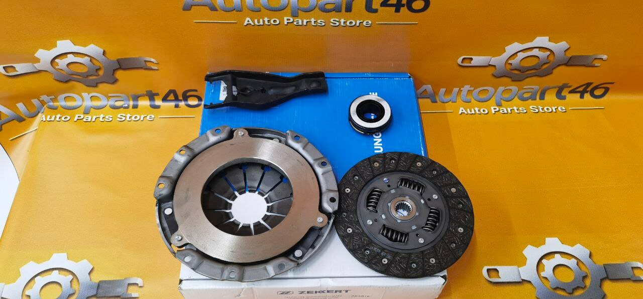 Комплект сцепления Мазда 3 двигатели 1.6 2003-2013 (BK, BL) с вилкой ZEKKERT Германия