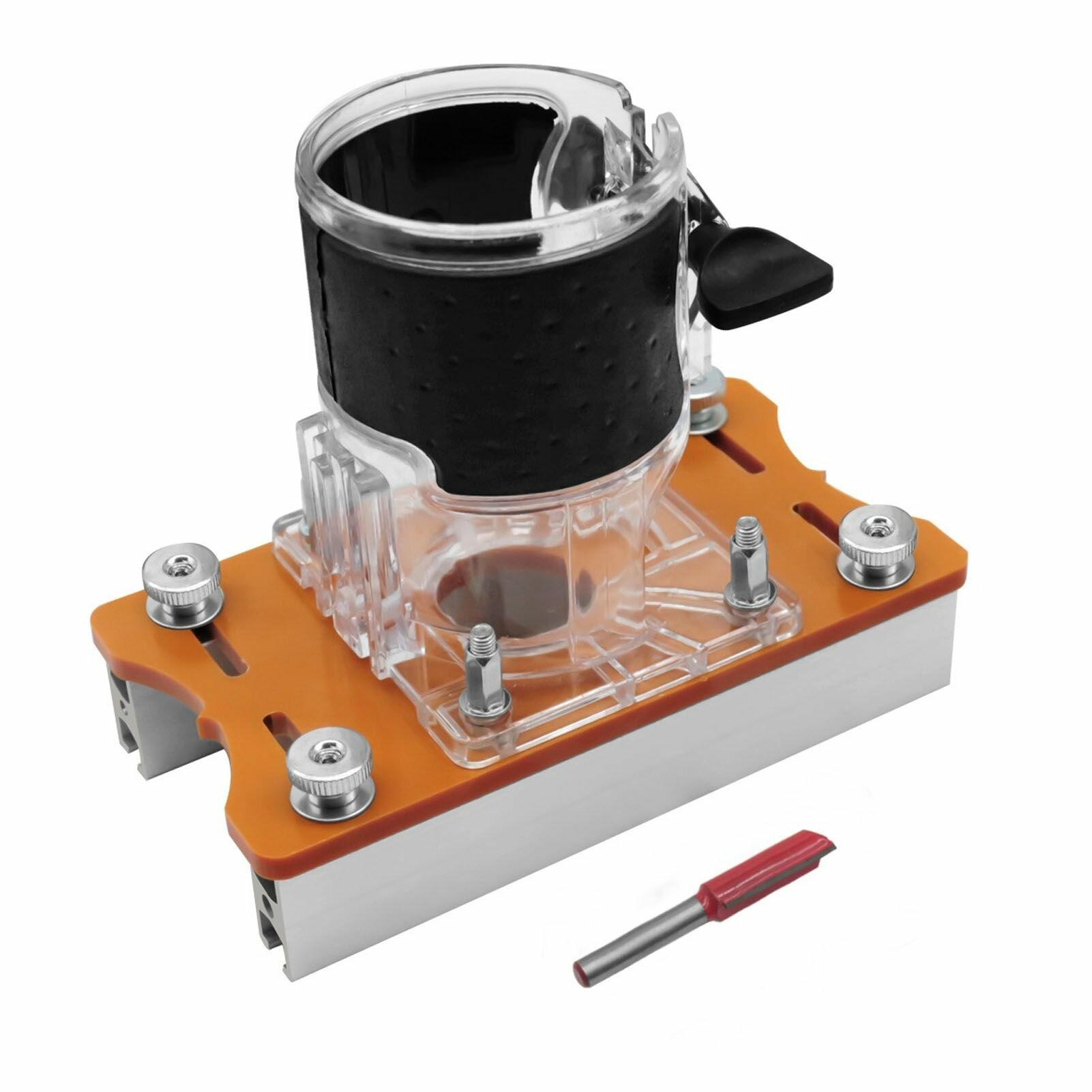 2 в 1 основание фрезера по дереву, компактное основание для фрезера Palm с пазовым кронштейном для мебели шкафа, аксессуары для деревообработки