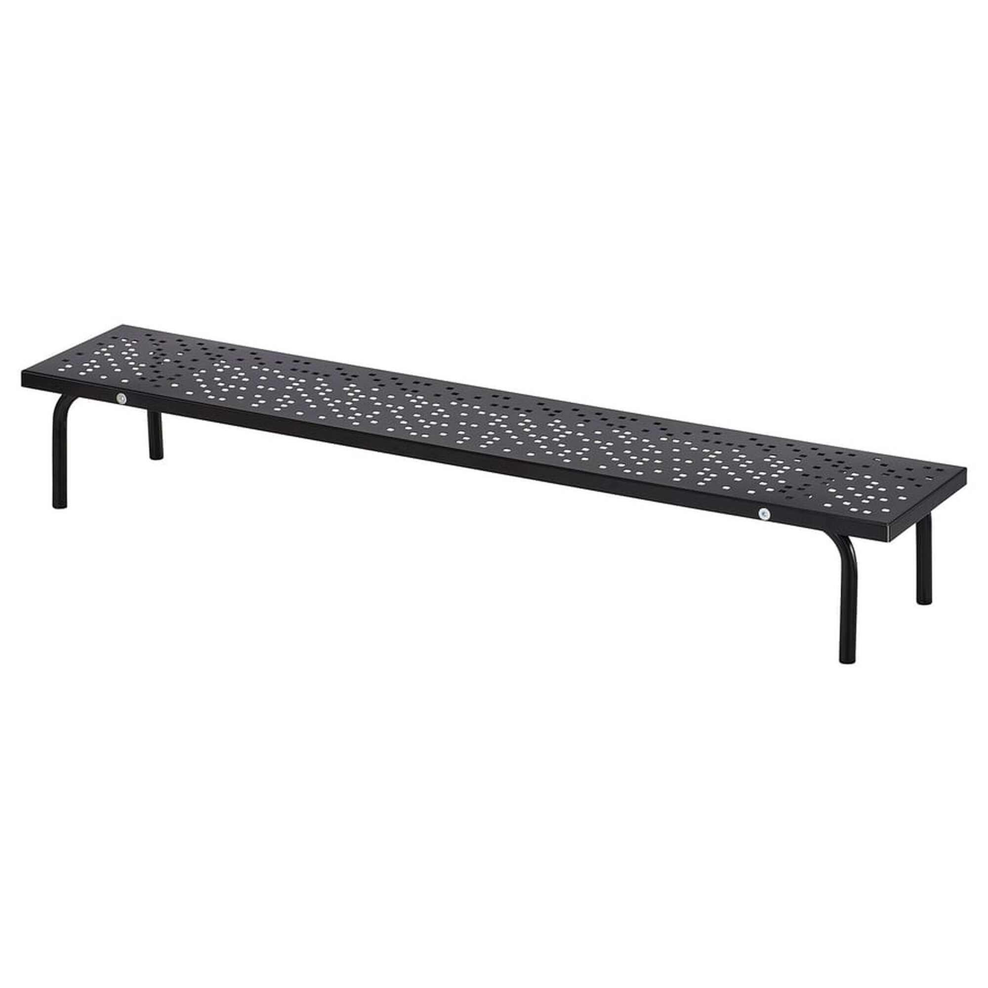 Подставка для монитора IKEA LANESPELARE, цвет черный, размер 97х19 см, 005.888.73