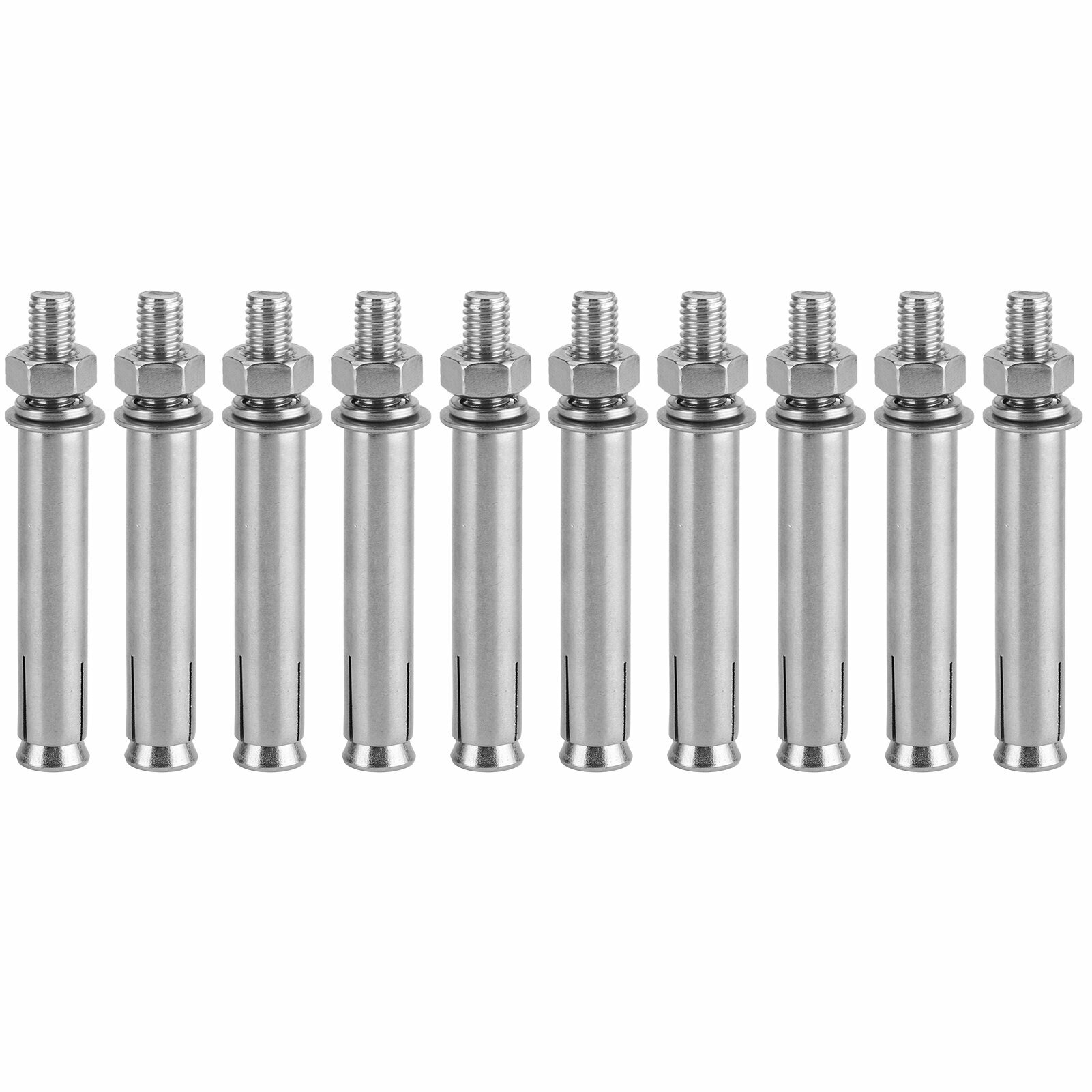 10 шт. M8x80 расширительные винты, расширительные болты из нержавеющей стали 304, аксессуар для ручного инструмента