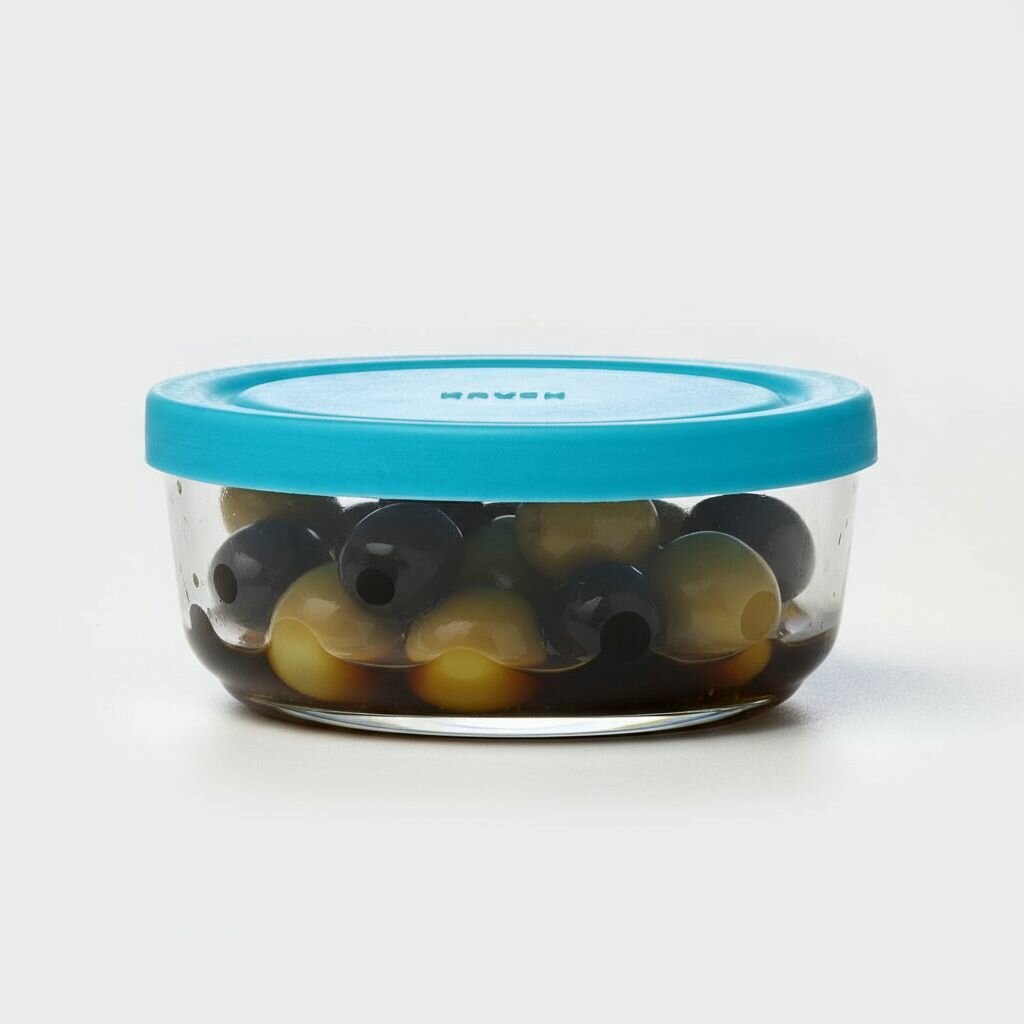 Тарелочка с крышкой для подачи и хранения закусок