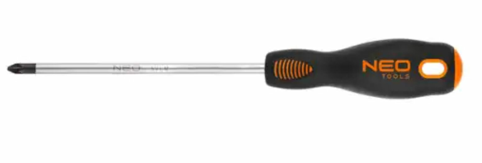 Отвертка крестовая, PZ2 x 200 мм, S2