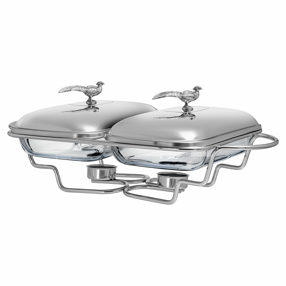 Мармит двойной lefard серия охота со стеклянными формами для запекания, 1,6л/1,6л KSG-920-103