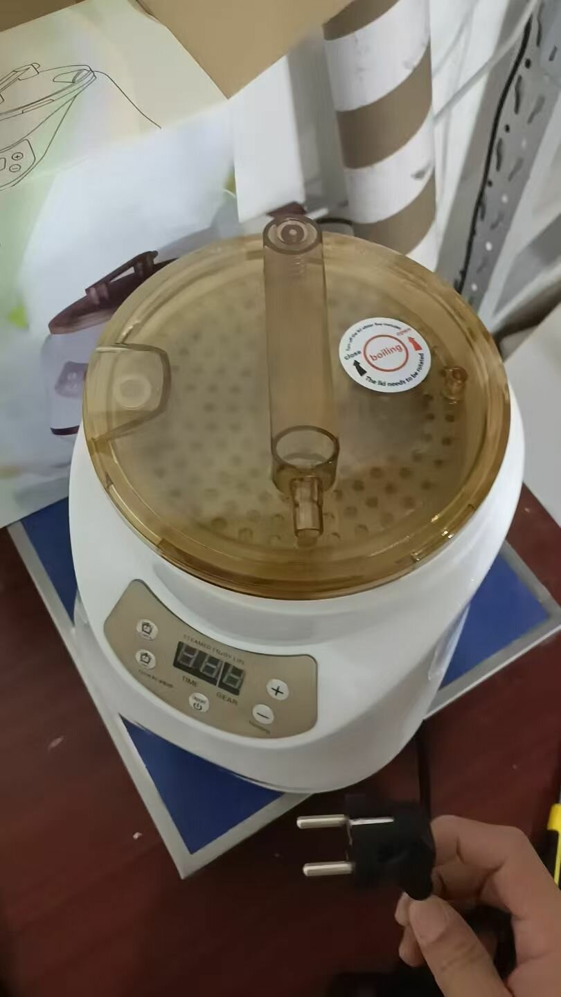 Портативный парогенератор для сауны 2.5 л с пультом СПА-детокс, 220В 1.5 кВт Нержавеющая кастрюля Домашняя баня