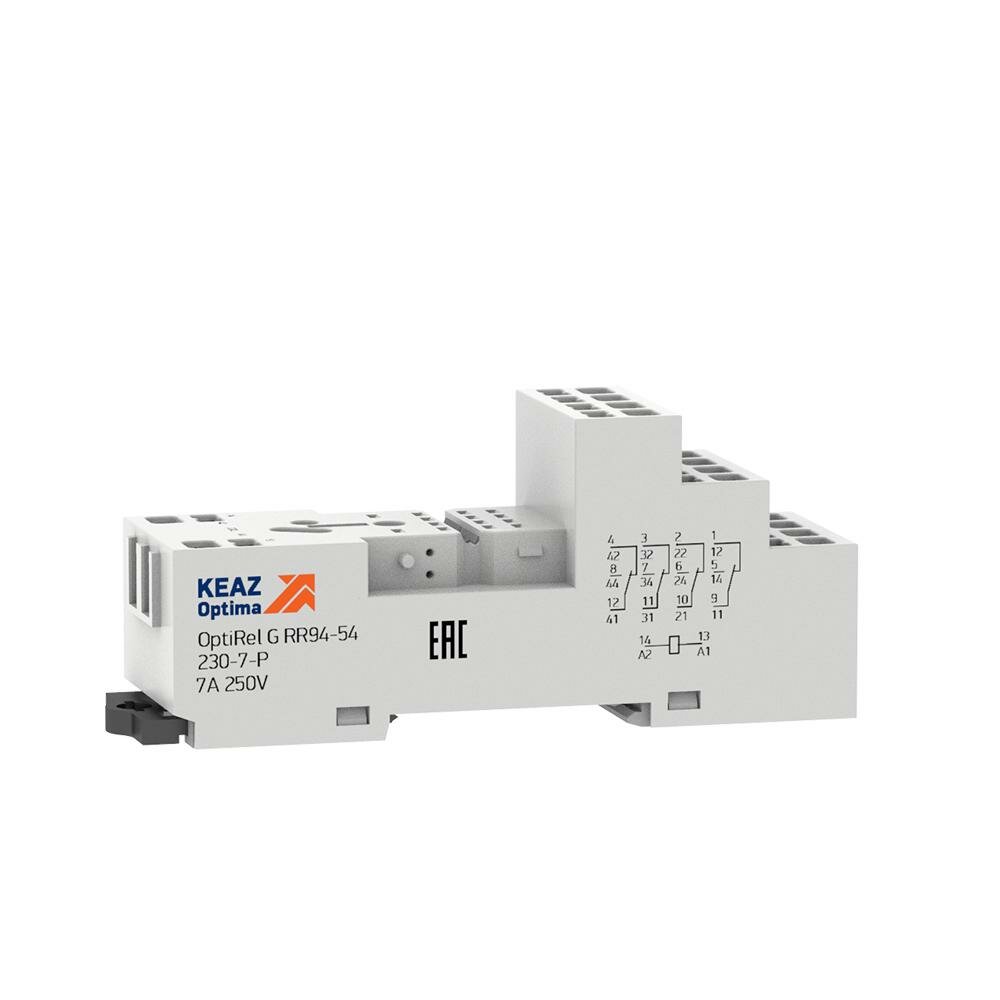 Розетка КЭАЗ для реле OptiRel G RR94-54-230-7-P