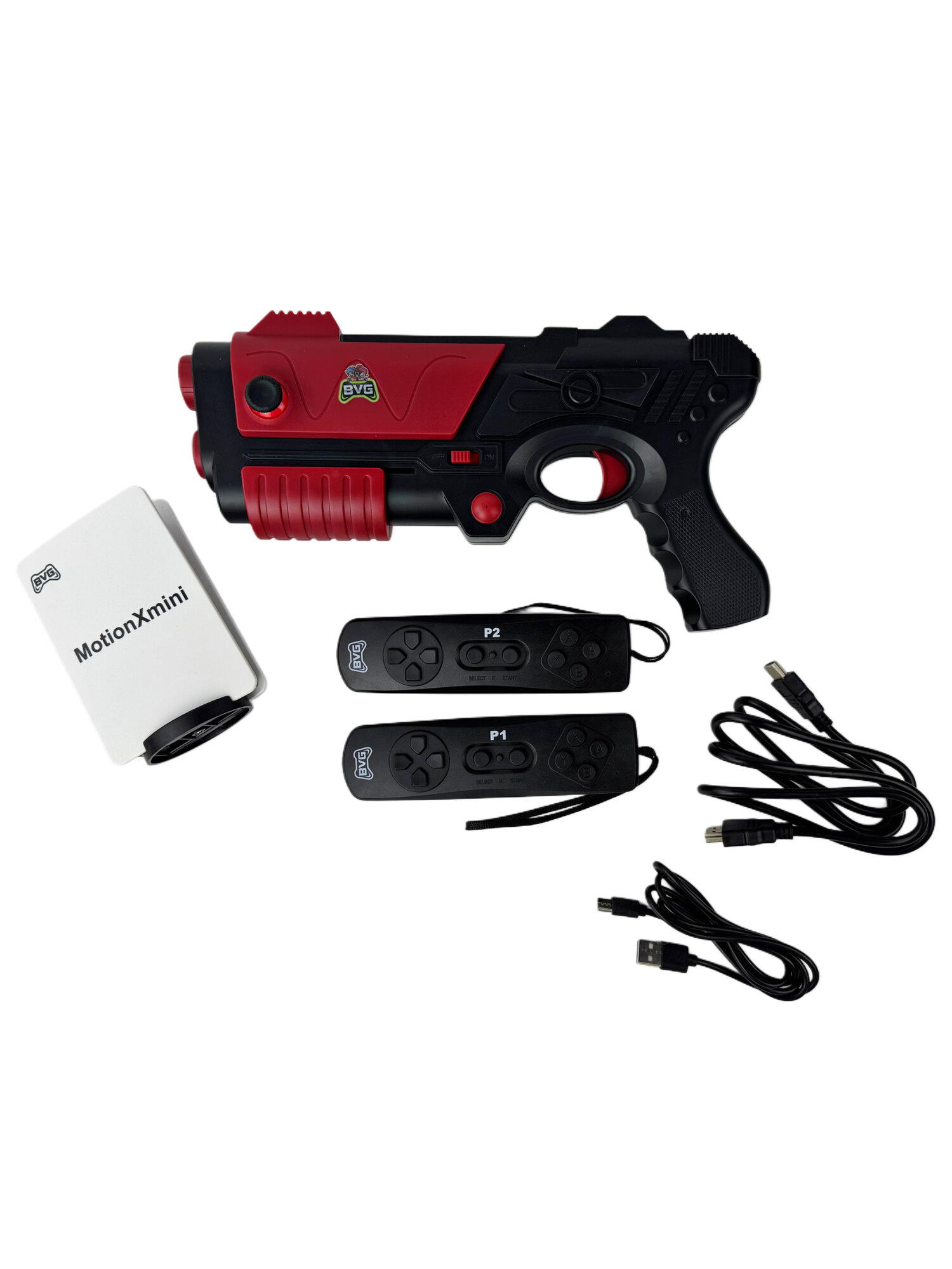 Игровая приставка для ТВ, с пистолетом, 1056 игр, 32 Bit, HDMI