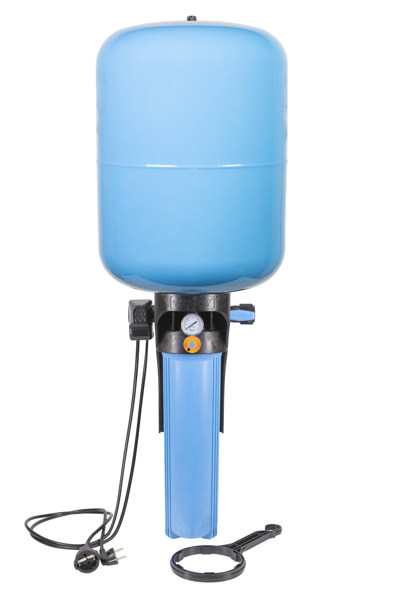 Система поддержания давления ДЖИЛЕКС "Краб-Т", 100, комплект автоматизации, синий