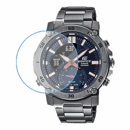 Скрин Мобайл защитный экран для часов Casio ECB-20DC-1A из нано стекло 9H
