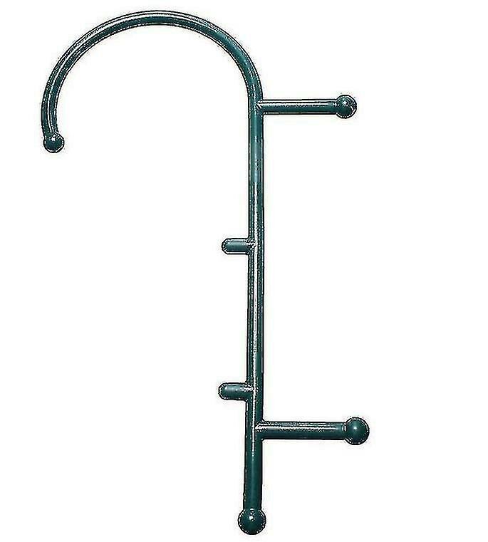 Thera Cane Trigger Point Tool Body Back Hook Neck Muscle Pressure Self-massage, пластик, зеленый, размеры 57.7 x 36 см, 1 штука