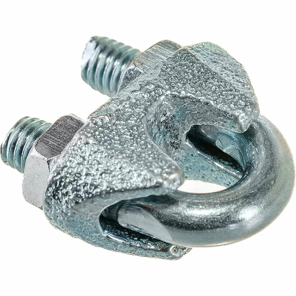 Зажим для троса Метизный двор 5 мм DIN 741. 4 шт. 4690441032157