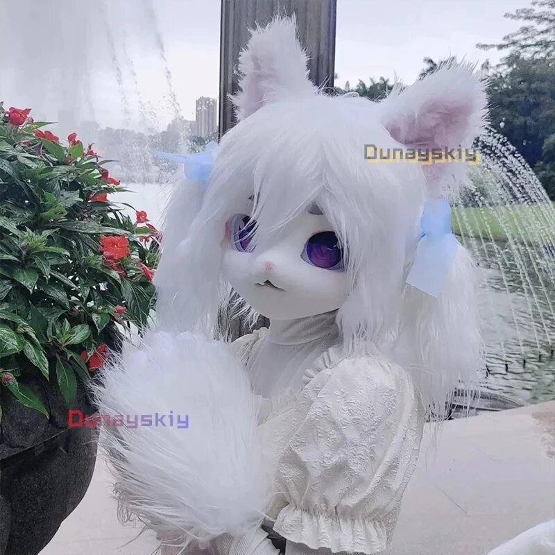 Косплей маска Furry Hatsune MIKUUU T3