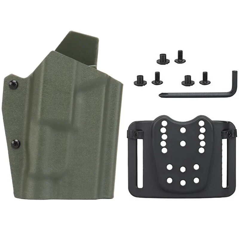 Тактическая кобура G-TLR KYDEX для Glock 17/19X/45 Темно-зеленый, GB-K-01-OD
