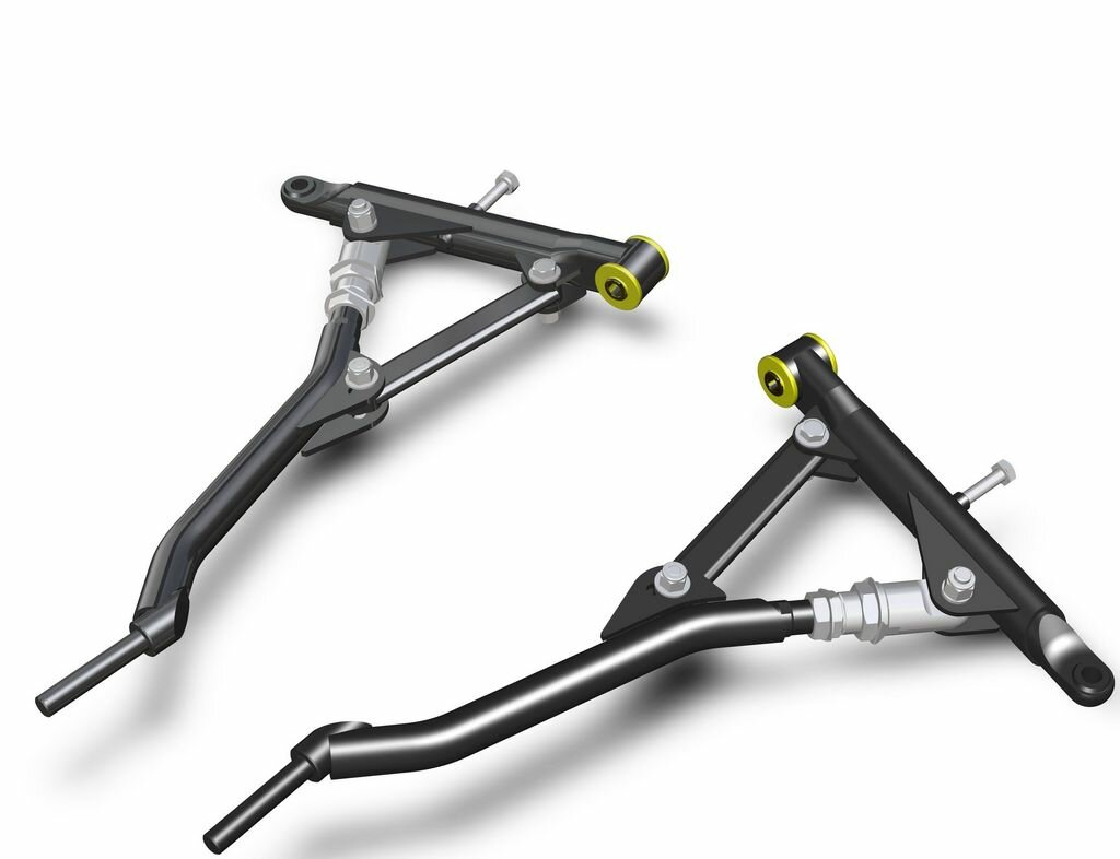 Рычаги передней подвески регулируемые (ПУ) для ВАЗ 2110-12, самара, приора, калина, гранта, датсун (Автопродукт)