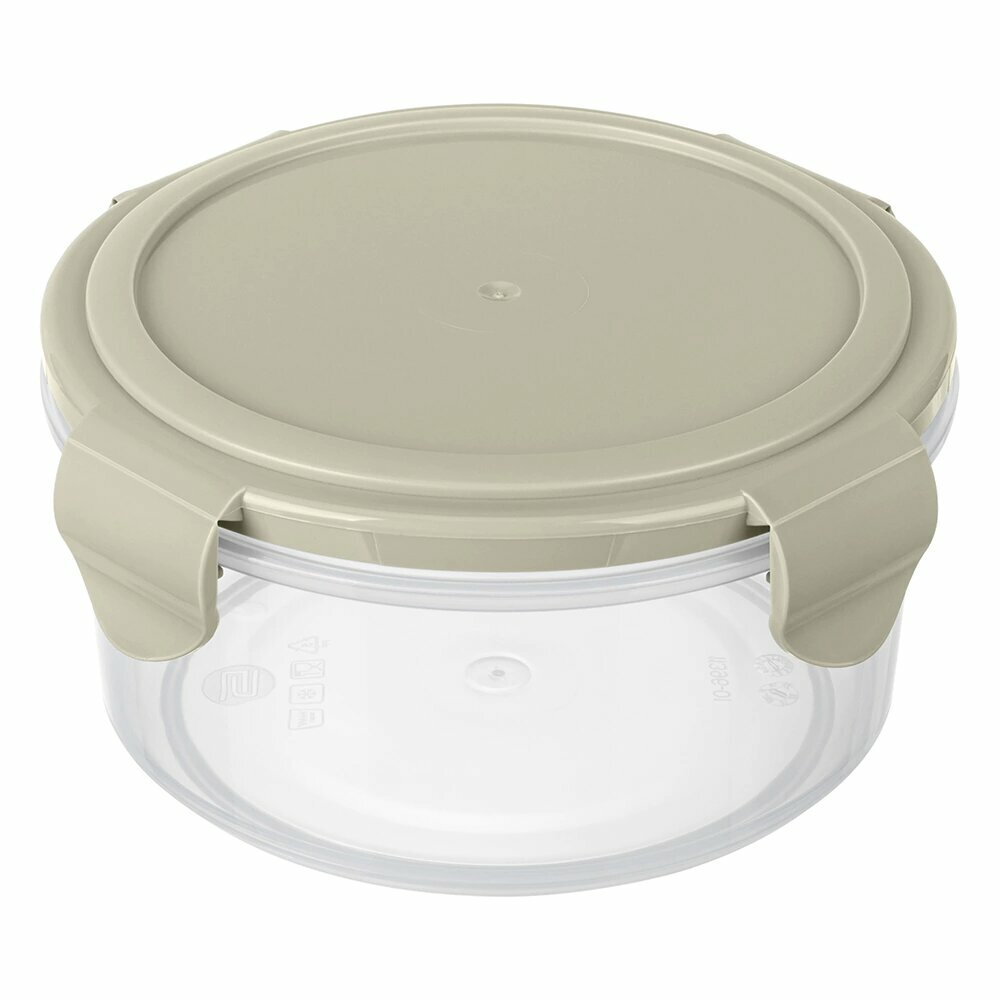 Контейнер герметичный "Smart Lock" Phibo, 0,55 л, пластик, светло-серый