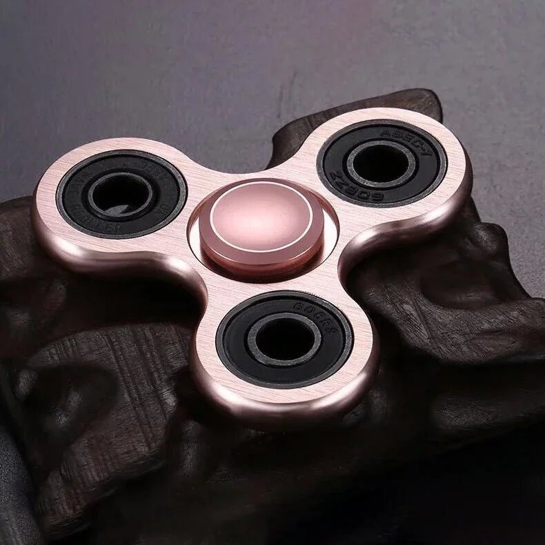 Металлический спиннер розовый Pink R188