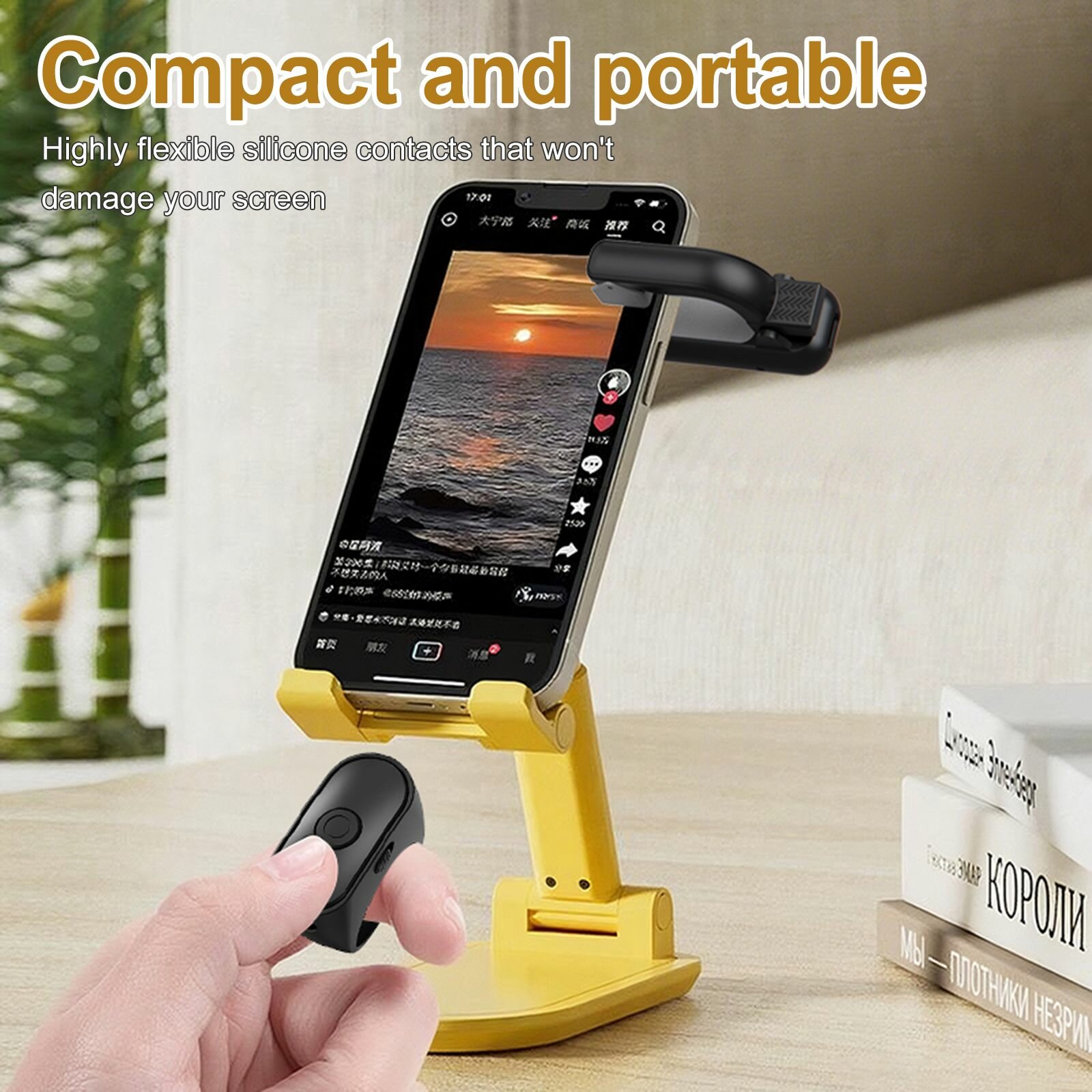 2-в-1 страница Turner Clicker еспроводная запись запускает удаленные для Kindle Paperwhite