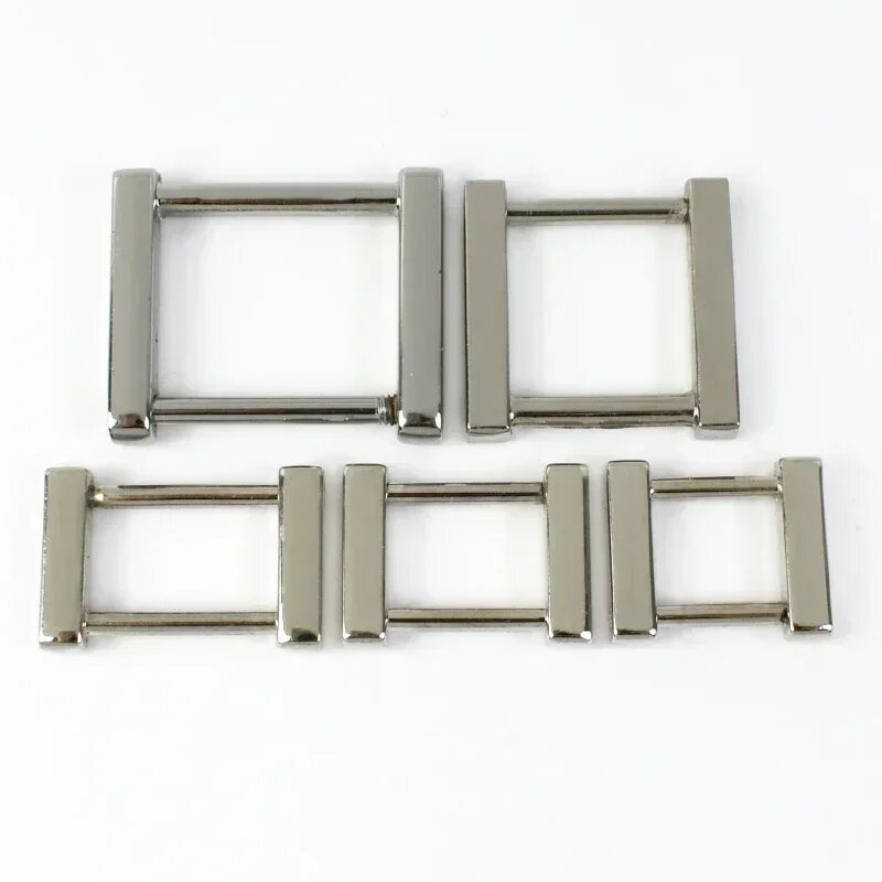 5/10 шт. 13-25 мм металлические квадратные пряжки O D кольцо съемная винтовая застежка ремень для сумки ремень воротник крючок пряжка DIY аппаратные аксессуары