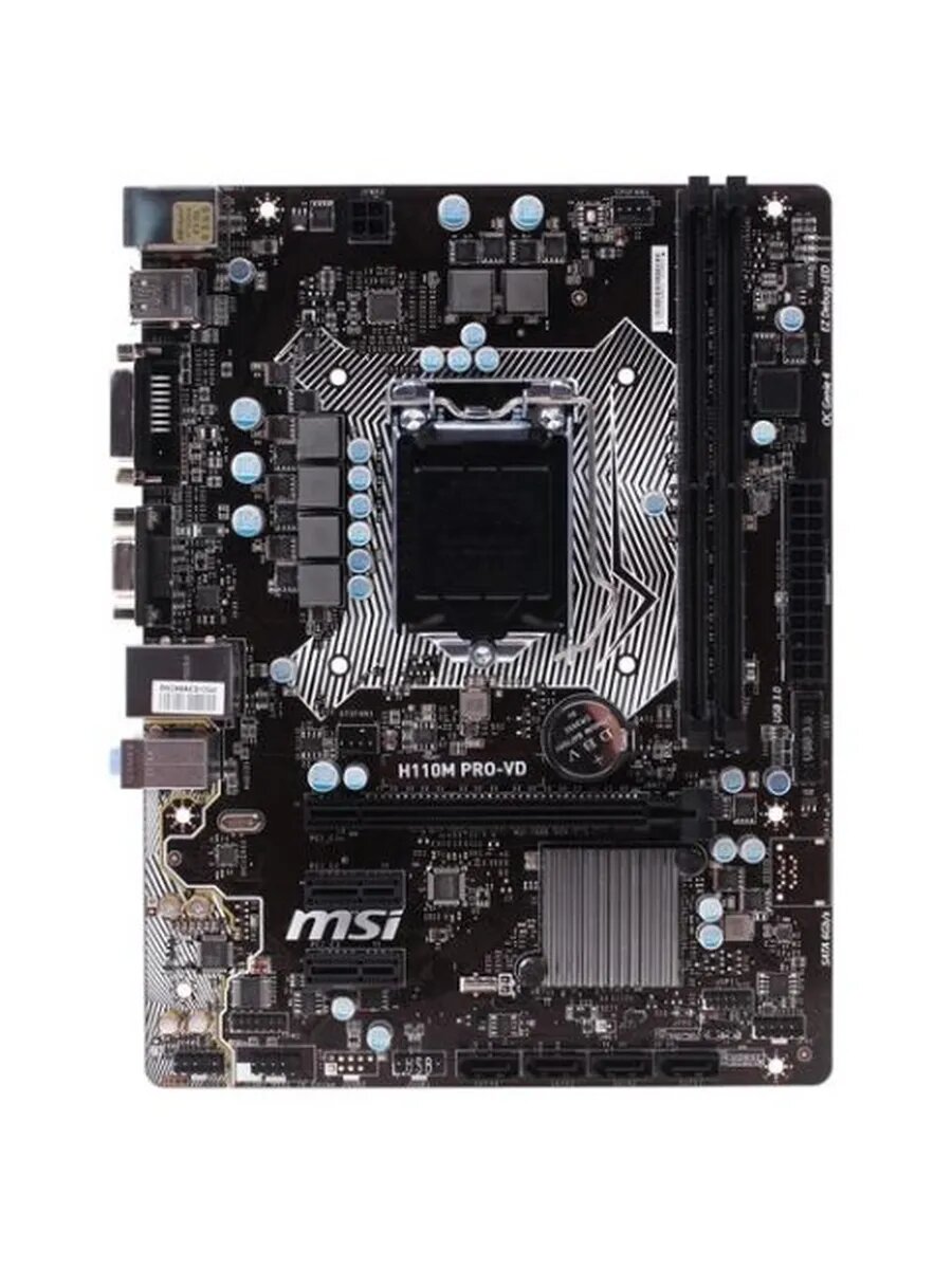Материнская плата H110M PRO-VD - LGA 1151, DDR4