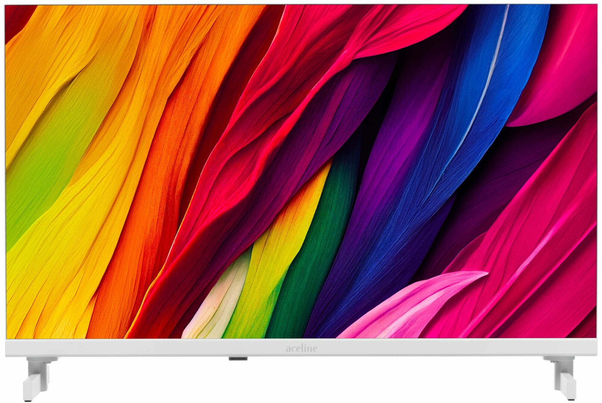 24" (60 см) Телевизор Aceline 24HEN2 белый, 1366x768, Direct LED, HD, 60 Гц, HDMI х 3