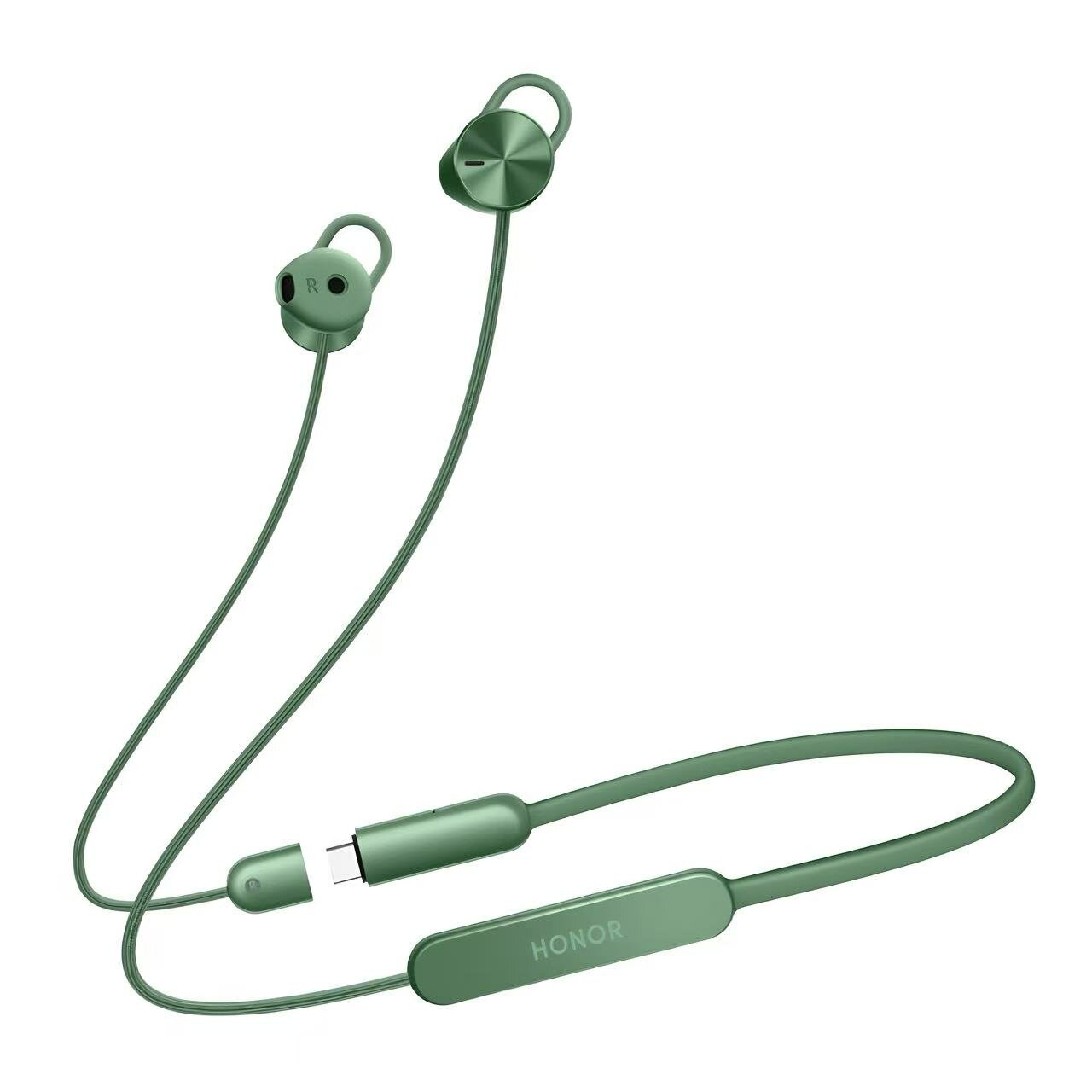 Bluetooth-гарнитура Huawei Honor Sport FreeLace зеленая спортивная гарнитура