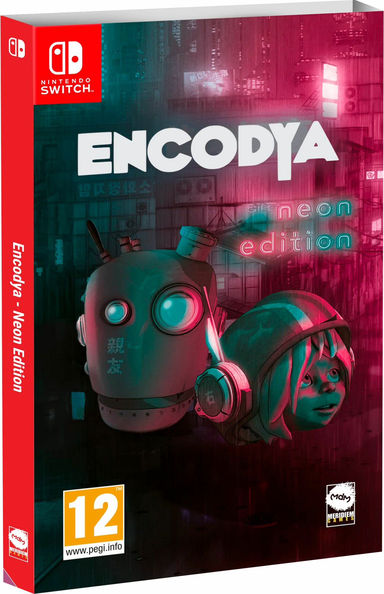 Encodya - Neon Edition (русские субтитры) (Игра на диске) (Nintendo Switch)