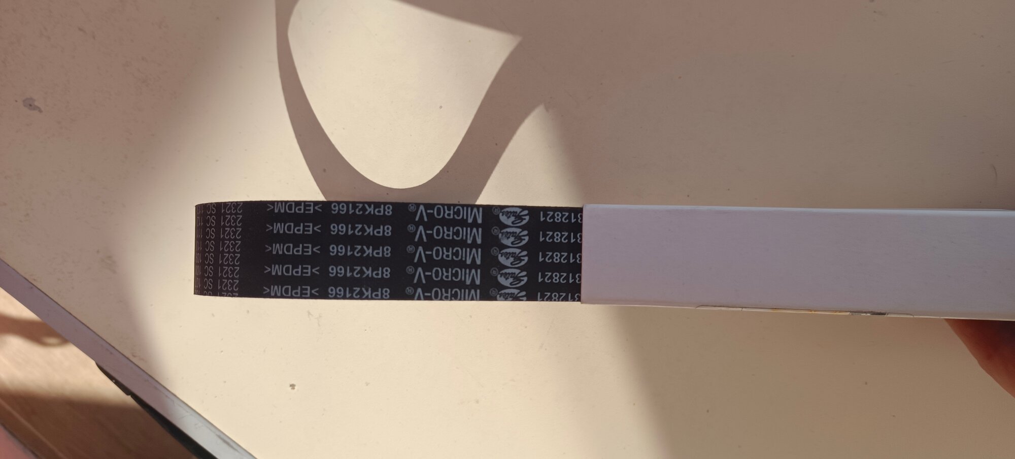 Ремень 8PK 2166 привода агрегатов Газель Cummins 2.8 Евро-4 (5312821)