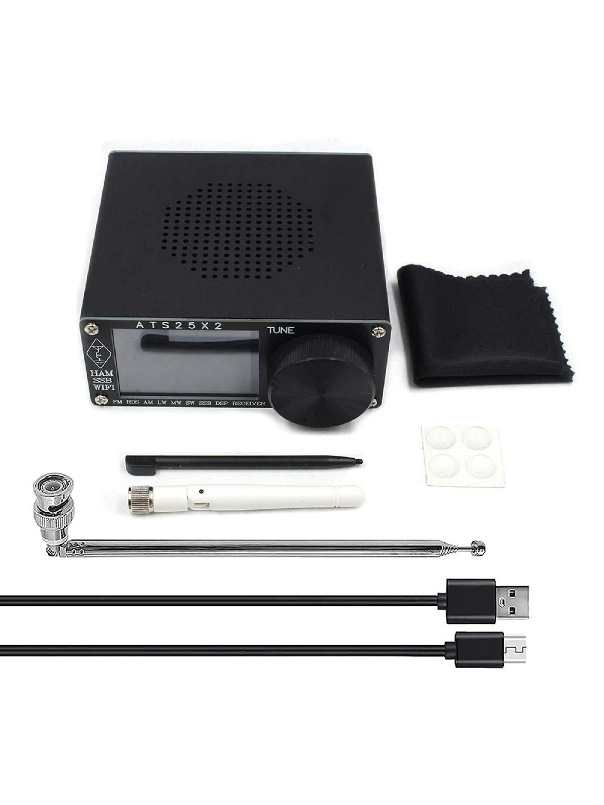 Полнодиапазонный радиоприемник ATS25X2 с сенсорным экраном Si4732