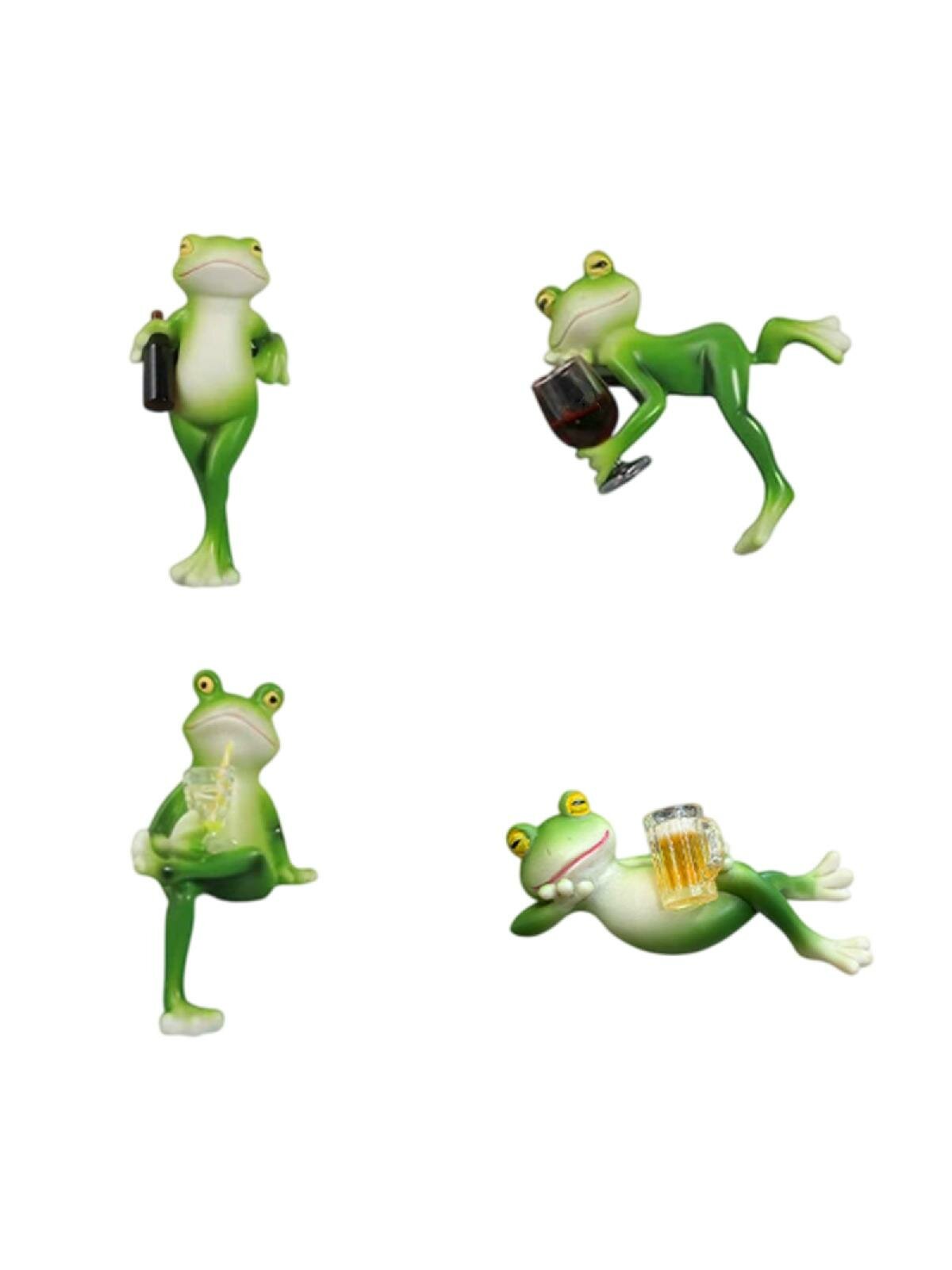 Открытый садовый ручной зонтик лягушка край цветочного горшка подвеска