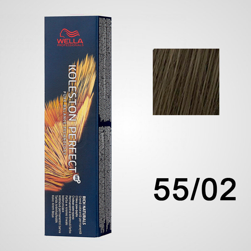 55/02 Стойкая крем краска Koleston 60 мл WELLA Koleston perfect 55/02 Краска 60 мл