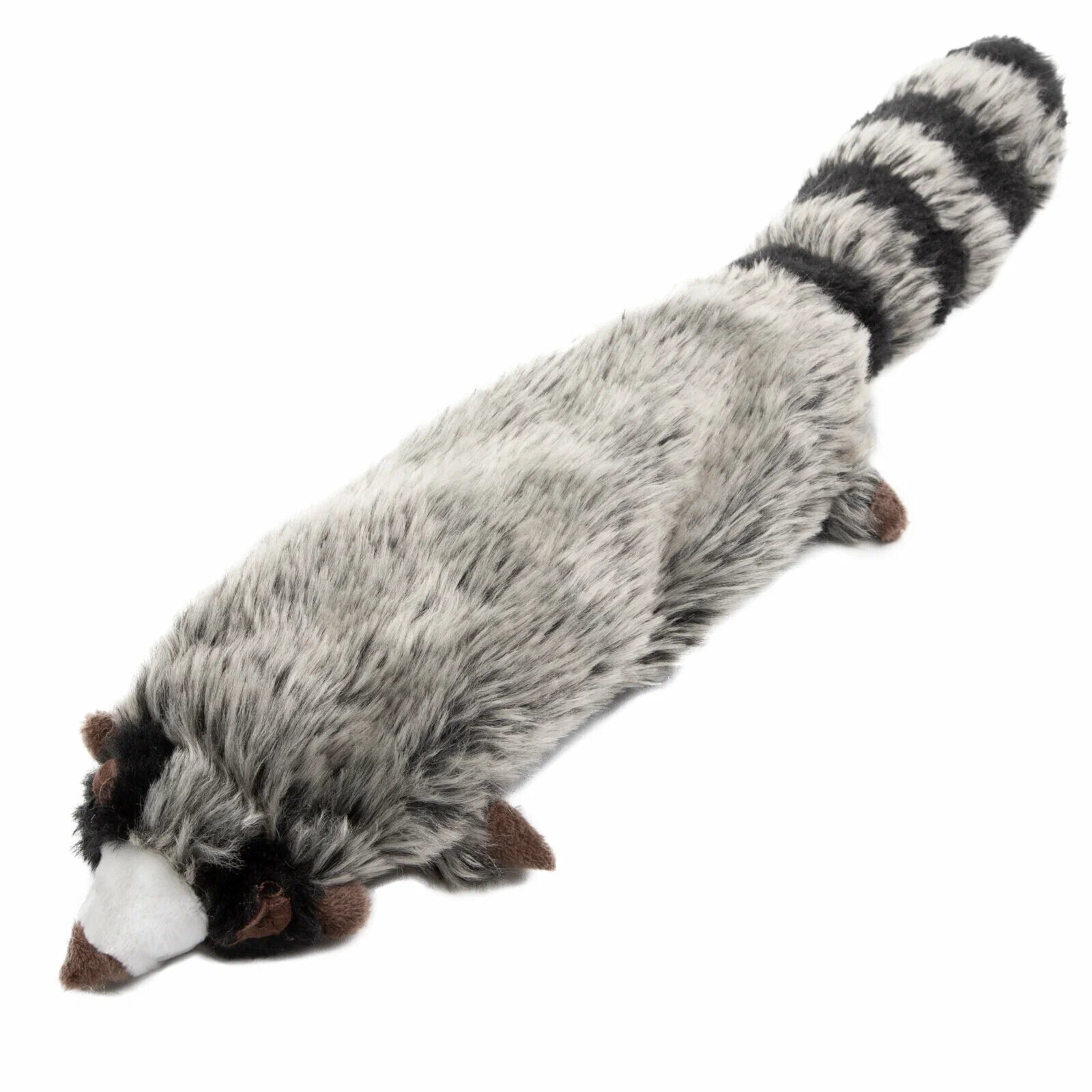 Игрушка Triol, для собак, плюшевая "Енот с двумя пищалками" 41 см