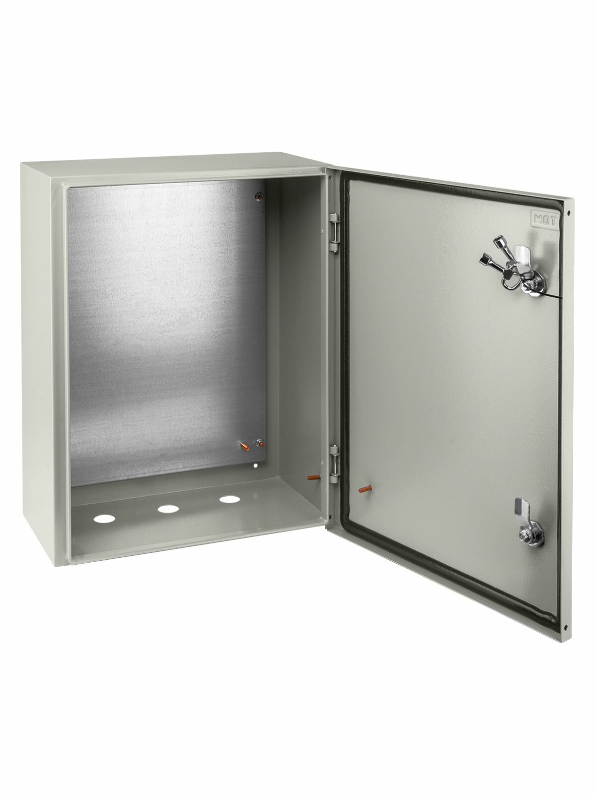 Щит с монтажной панелью ЩМП-2-0 IP66 500х400х220 навесной стальной электрощит с замком TDM