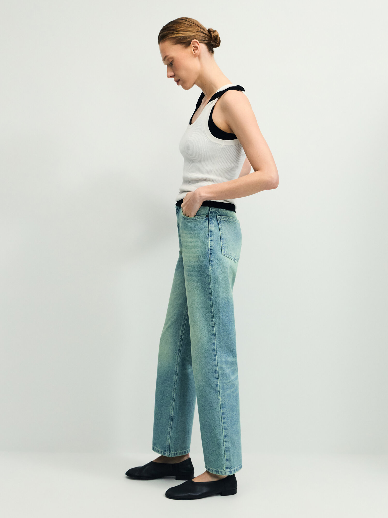 Джинсы классические straight 